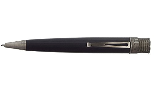 Retro 51 Tornado Big Shot Rollerball Pen, Black Titanium