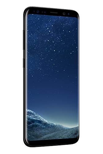 Samsung Galaxy S8 G950FD 64GB Midnight Black, Dual Sim, 5.8 inches, 4GB Ram, GSM Unlocked International Model, No Warranty