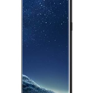 Samsung Galaxy S8 G950FD 64GB Midnight Black, Dual Sim, 5.8 inches, 4GB Ram, GSM Unlocked International Model, No Warranty