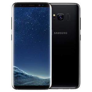 Samsung Galaxy S8 G950FD 64GB Midnight Black, Dual Sim, 5.8 inches, 4GB Ram, GSM Unlocked International Model, No Warranty