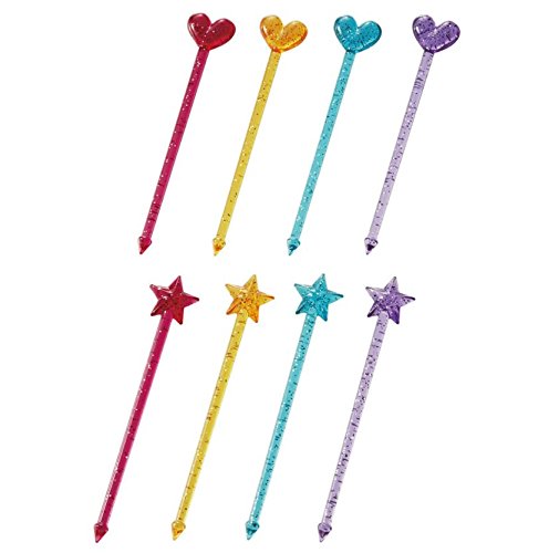 Torune Food Picks Bento Lunch Accessories Colorful Brilliantly Long Picks Heart Star