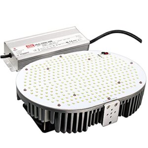 300w led parking lot lights retrofit kits, replace 1000w hid/mh shoebox light, street lamp, flood light, canopy lights, e39 mogul base 5000k daylight ul dlc