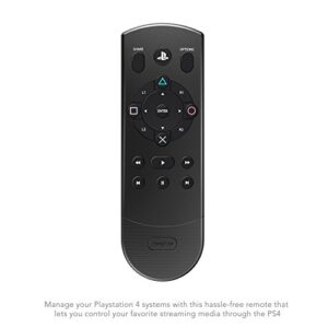 PDP Universal PS5/PS4 Media Remote Control, Playstation Gaming Remote Compatible with Sony Playstation 5 and Playstation 4, Bluetooth Detection for up to 4 Devices, TV Power/Input/Volume Controls