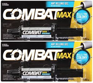 combat 023400044542 max, ant killing gel, 27 grams (2 pack).