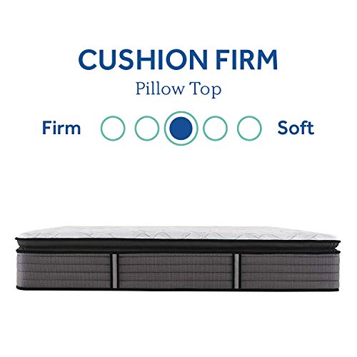 Sealy Response Premium 14-Inch Cushion Firm Euro Pillow Top Mattress, Queen, Made in USA, 10 Year Warranty