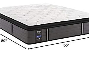 Sealy Response Premium 14-Inch Cushion Firm Euro Pillow Top Mattress, Queen, Made in USA, 10 Year Warranty