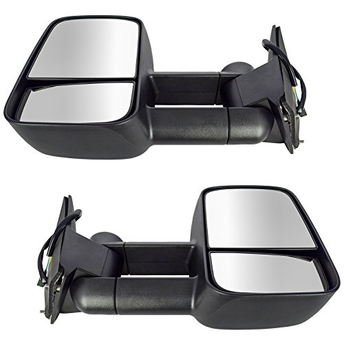 Trail Ridge Tow Mirror Power Pair Set for Chevy GMC C/K Pickup SUV New