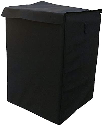 Folding Shopping CART Liner with Cover,Water Proof (Liner ONLY) (Black) - Sold Only