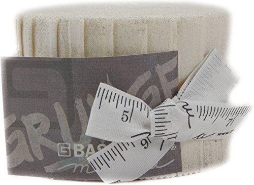 BasicGrey Grunge Basics Crème Junior Jelly Roll 20 2.5-inch Strips Moda Fabrics 30150JJR 270