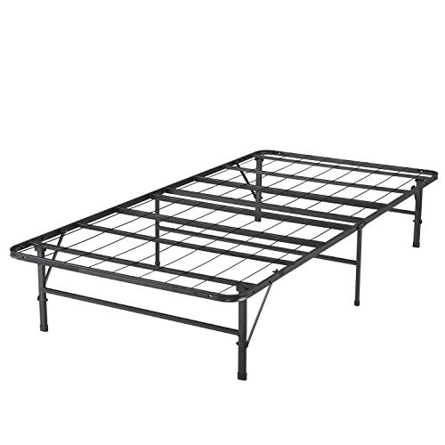 Naomi Home Twin XL Bed Frames, Foldable, Easy to Assemble, Storage Underneath