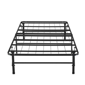 Naomi Home Twin XL Bed Frames, Foldable, Easy to Assemble, Storage Underneath