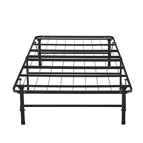 Naomi Home Twin XL Bed Frames, Foldable, Easy to Assemble, Storage Underneath