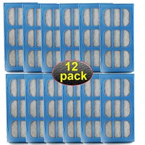 k&j 12-pack of compatible with cat mate & dog mate fountain replacement filter cartridges