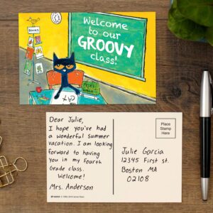 Edupress Pete The Cat Welcome to Our Groovy Class Postcards (EP63934)