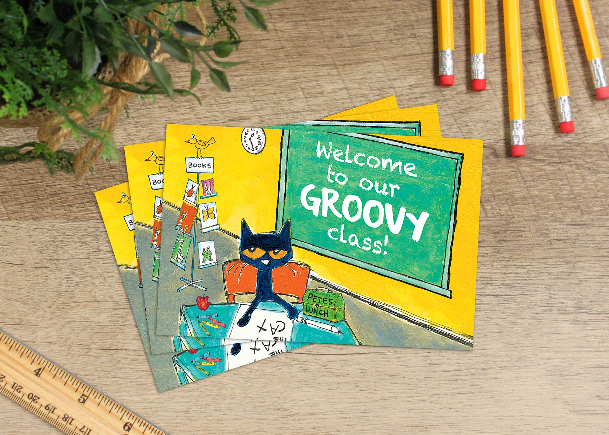 Edupress Pete The Cat Welcome to Our Groovy Class Postcards (EP63934)