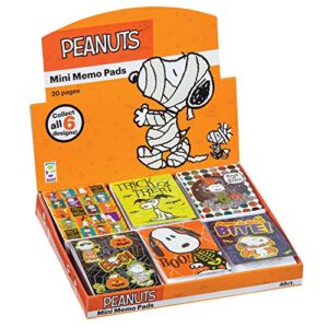 Raymond Geddes Peanuts Halloween Mini Memo Notebooks (Pack of 48)