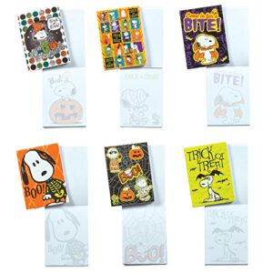 Raymond Geddes Peanuts Halloween Mini Memo Notebooks (Pack of 48)