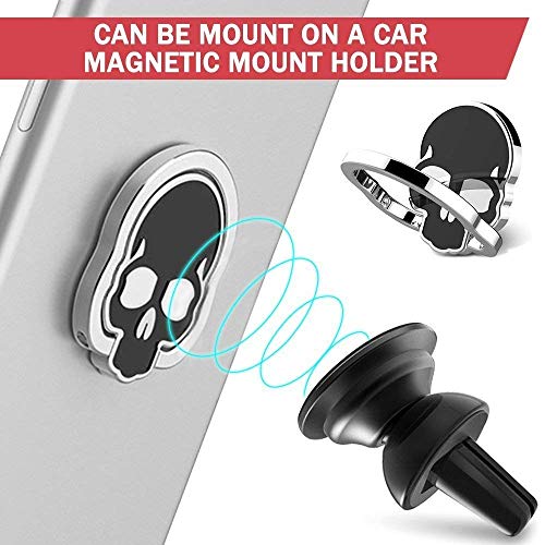 IHUIXINHE Cell Phone Finger Ring Holder, 360 Adjustable Ring Grip Kickstand for iPhone Xs Max XR X 8 7 6 6s Plus, Samsung Galaxy, Huawei, Sony, LG, Fit for Magnetic Car Mount (4 Pack)