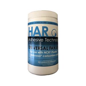 har universal ncr fan apart carbonless paper adhesive - quart