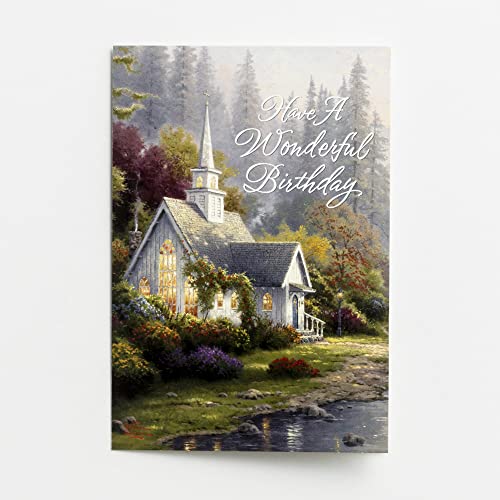 DaySpring Birthday - Inspirational Boxed Cards - Thomas Kinkade - 70107