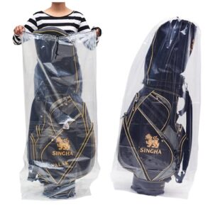 big plastic bags multi-purpose drawstring bag set dust cover for keeping golf's bag, picnic mattress good for household organizing reusable set of 2 sizes