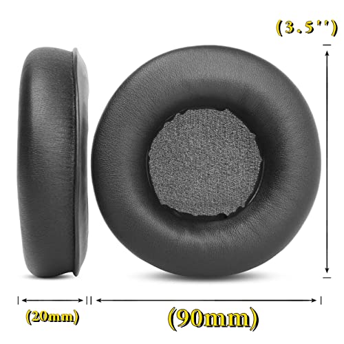 YunYiYi Replacement Foam Ear Pads Pillow Earpads Cushions Cover Cups Compatible with Pioneer HDJ1000 HDJ1500 HDJ2000 HDJ 2000 1000 1500 DJ Headphones (Style 3)