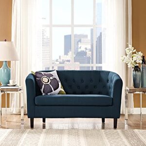 Modway Prospect Upholstered Contemporary Modern Loveseat In Azure