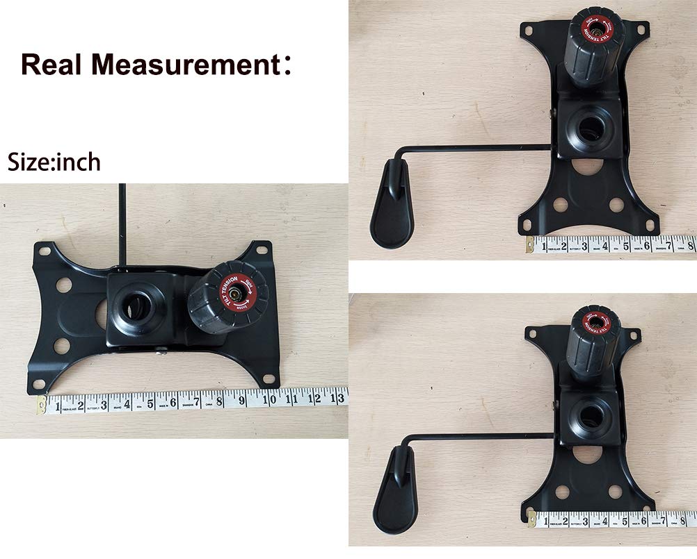 Warmword 6"x10" Tilt Control and Gas Lift,Replacement Office Chair Tilt Control Mechanism