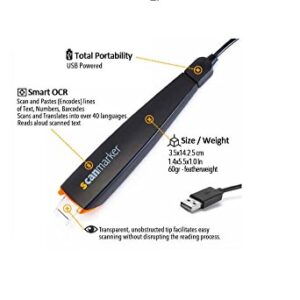 Scanmarker Digital Highlighter - OCR Pen Scanner and Reader - USB Version (Mac & Win)