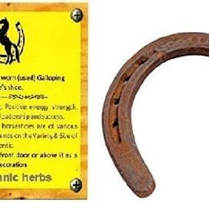 Authentic Used Horseshoe Black - Good Luck Charm - Rustic - Lucky Gift Feng shui Positive Energy