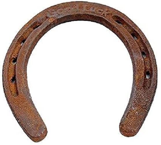 Authentic Used Horseshoe Black - Good Luck Charm - Rustic - Lucky Gift Feng shui Positive Energy