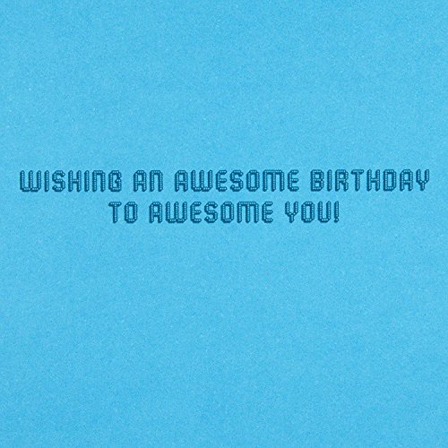 Hallmark Signature Birthday Greeting Card (Awesome Birthday)