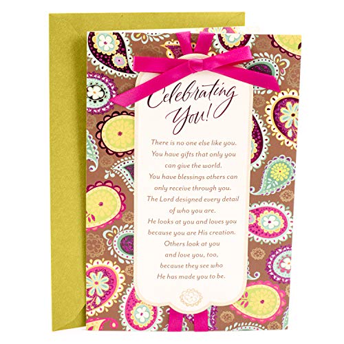 Hallmark Mahogany Religious Birthday Card for Her (Celebrating You)