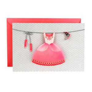 hallmark signature birthday card (ballerina princess)