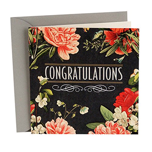 Hallmark Signature Wedding Card (May Happiness Go With You Always)