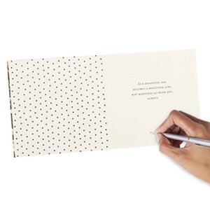 Hallmark Signature Wedding Card (May Happiness Go With You Always)