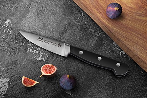 Cangshan V2 Series 1020427 German Steel Forged Paring Knife, 3.5-Inch Blade