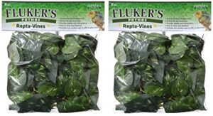 fluker's repta vines-pothos for reptiles and amphibians (2 pack)