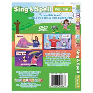 Sing & Spell Vol. 3 Animated DVD