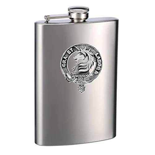 Ramsay Clan Stainless Steel 8oz Flask