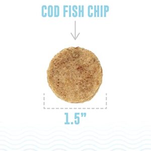 Icelandic+ Plus Cod Fish Chips Dog Treat 2.5-oz Bag