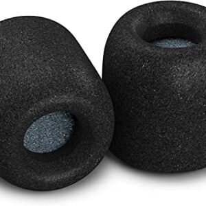 Comply Sport Pro Sx-200 Memory Foam Earphone Tips with SweatGuard, Secure Fit Replacement Earbud Tips for Active Lifestyles (Medium, 3 Pair)