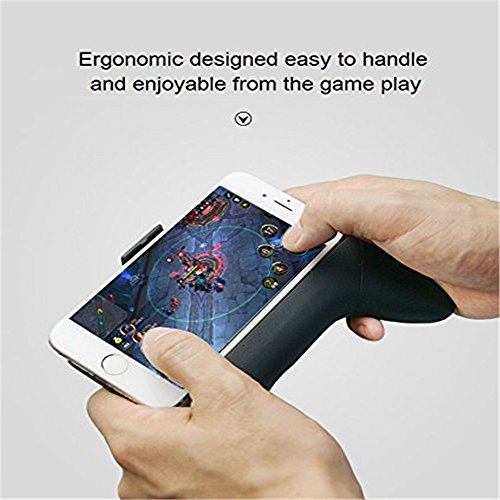 Multi-Functional Phone Radiator and Cooling Plate for Mobile Game Controller,Mobile Phone Stents Charger Dual Use with Cooling and Charging System Black (Black)