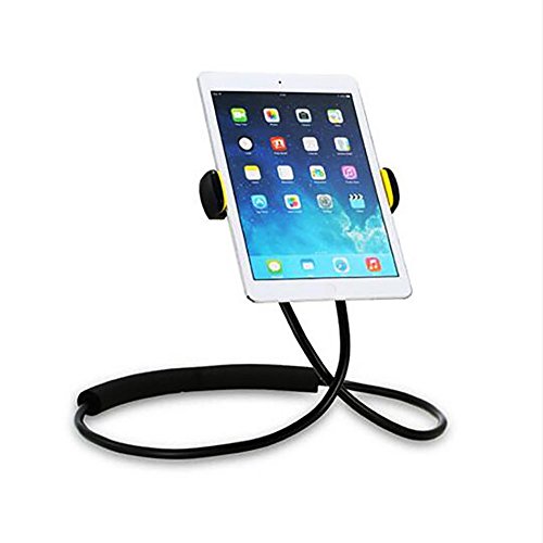 LHIABNN Universal Cell Phone Holder,Neck and Waist Hanging Lazy Phone Bracket Stand Free Rotating Mounts with Multiple Function