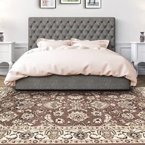 SUPERIOR Lille 8' x 10' Area Rug, Contemporary Living Room & Bedroom Area Rug, Anti-Static and Water-Repellent for Residential or Commercial use