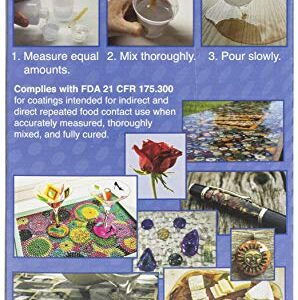 Alumilite Amazing Clear Cast Plus [16 oz A+16 oz B(32 ounces) 2 Part Kit] UV Resistant Plastic Coating & Casting Epoxy Resin for Countertops, Cups, Tumblers & Crafts | High-Gloss Liquid Glass Finish