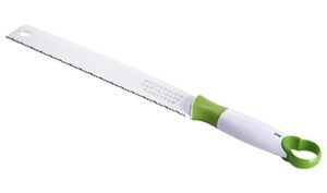 crisp melon knife, white/green