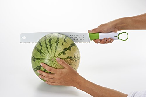 Crisp Melon Knife, White/Green