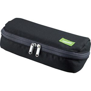 kokuyo pen case, shellbro, black x orange (f-vbf190-1)