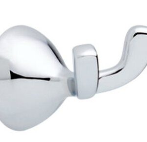 Delta Liberty Hardware FND35-PC Foundations Collection Robe Hook, Polished Chrome - Quantity 33